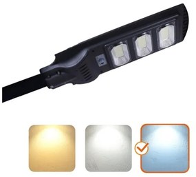 LED Solární pouliční lampa se senzorem URBI LED/8W/3,2V 6500K IP54 + DO