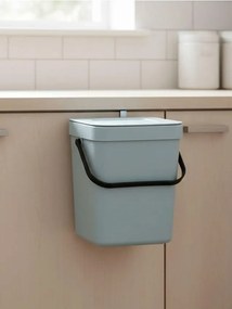 Sinsay - Odpadkový koš s víkem a rukojetí - modrá