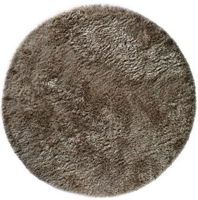 Tribeca Design Kusový kruhový koberec Cookie Taupe Rozměry: 150x150 cm