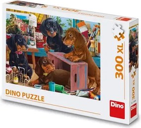 DINO Jezevčíci / 300 dílků / XL / od 6 let