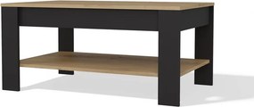 FALCO Konferenční stolek Ison dub artisan/černá