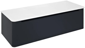 Sapho Sapho, KERALA umyvadlová skříňka 120x35x47, 5cm, 1x zásuvka, antracitový mat, KR120-3434