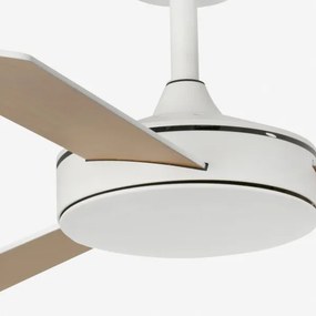 FARO 33603DC - Stropní ventilátor MINI MALLORCA S hnědá/bílá pr. 106 cm + DO
