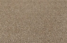 TIMZO Metrážový koberec SPARTA 5617 BARVA: Hnědá, ŠÍŘKA: 5 m