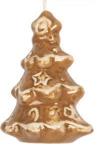 Perníková závěsná ozdoba stromek Gingerbread Cott - 6*5*9 cm