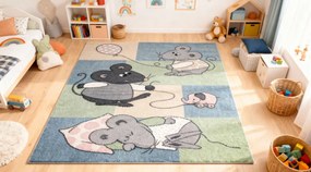 Dětský koberec Dream Kids 120x170 cm, veselé myšky