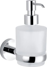 Slezák RAV Dávkovač tekutého mýdla sklo Koupelnový doplněk COLORADO, Barva: chrom - COA0303