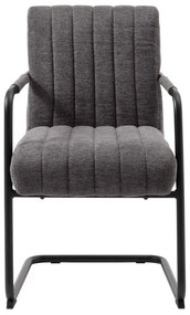 Designová židle Mahima tmavě šedá
