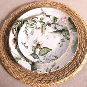 Dezertní talíř Tropical birds – 20x2 cm