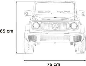 Ramiz Auto Mercedes Benz EQG stříbrné