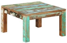 Konferenční stolek 60 x 60 x 35 cm masivní recyklované dřevo,  337273 HangarStore.cz