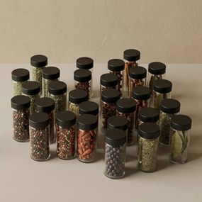 Nástěnný organizér na koření PALETTE, 30 kořenek