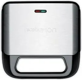 Niceboy ION Snacker S3 stříbrná / Toustovač / 3v1 / 750W / 3 vyměnitel