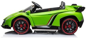 Dětské elektrické autíčko Lamborghini Veneno zelené