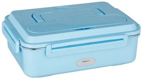 Ohřívací box na jídlo 3 v 1 ,220v, 12v,24v, růžová, modrá , Barvy Modrá