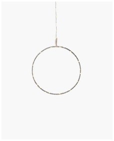 Svítící dekorace Liva Circle Silver 20 cm Sirius