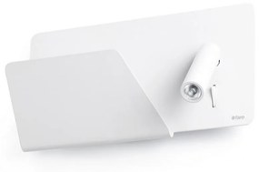 FARO Barcelona | FARO 62124 - LED Nástěnné bodové svítidlo SUAU LED/3W/230V USB bílá | FA62124