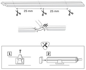 LED Pásek NEON 5 m LED/27W/12V IP65 oranžová