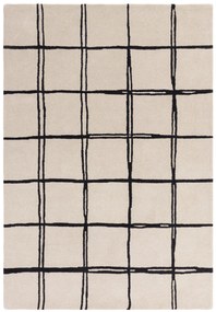 Tribeca Design Kusový koberec Swans Grid Monochrome Rozměry: 80x150 cm