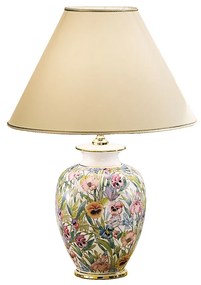 PANSE stolní lampa s květinovým vzorem, výška 57 cm