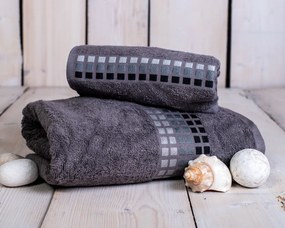 Bellatex froté ručník DARWIN, tmavě šedá, 50x100cm