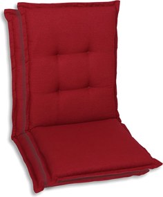 Go-De Textil Sada zahradních podsedáků Uni (střední opěrka, 2 kusy, třešňová červená)