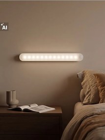 Sinsay - LED nástěnné svítidlo s magnetickým držákem - bílá
