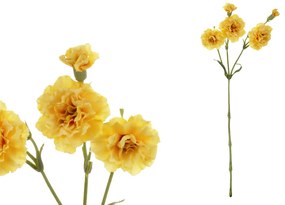Minikarafiát, barva žlutá. Květina umělá KT7400-YEL
