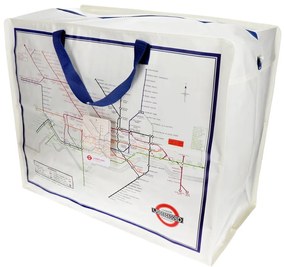 Úložný box na oblečení z recyklovaného plastu 58x28x48 cm Heritage Tube Map – Rex London