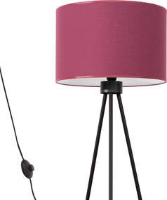 Sollux Lighting Stojací lampa NEVIA vínová