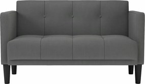 vidaXL Loveseat Sofa 111 cm textil [4100561] Barva: Modrá