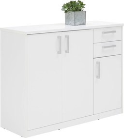 XXXLutz KOMODA, bílá, 106/84/36 cm Xora - Široké komody - 000017003006