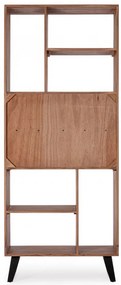 BIZZOTTO Knihovna ISAR 88 cm hnědá