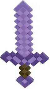 Meč Minecraft Očarovaný / Licenční replika / Plast / 52 cm / od 4 let