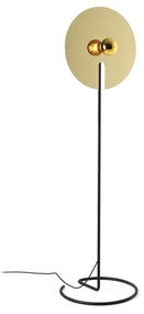 Zrcadlová lampa Mirro Floor  Zrcadlová lampa Mirro Floor Barevná varianta: Černá / Zlatá, Průměr: 450 mm