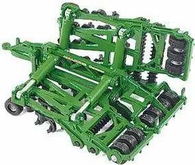 SIKU Farmer - Traktor John Deere 9630 s bránami Amazone Centaur / 1:8