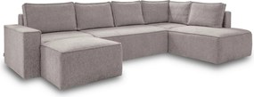 XXXLutz SEDACÍ SOUPRAVA, textil, šedá, bílá MID.YOU - Sedací soupravy - 001454003620