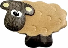 2Kids Toys Dřevěná magnetka velká Ovce