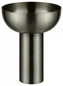 Blomus Nerezová váza MIYABI V. 17cm kovově šedá