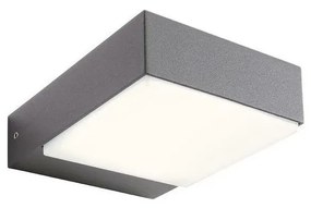 Redo 9560 - LED Venkovní nástěnné svítidlo CUBE LED/7W/230V 3000K IP54 antracit