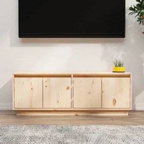 vidaXL TV skříňka 110 x 34 x 40 cm masivní borové dřevo [813850] Barva: Přírodní