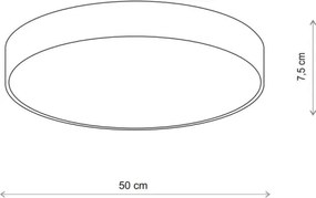 Brilagi - LED RGBW Stmívatelné stropní svítidlo CLARE 4xE27/9W/230V Wi-Fi béžová