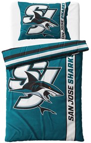 Mikroplyšové povlečení nhl san jose sharks belt