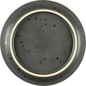 Černý/jantarový dezertní talíř z kameniny ø 17 cm Gastro Black/Amber – Bitz