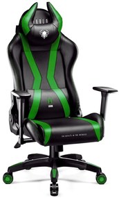 Diablo Chairs - Herní křeslo Diablo X-Horn 2.0 Normal: černo-zelené