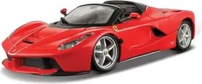 Bburago Ferrari La Ferrari Aperta červená / měřítko 1:24 / od 3 let