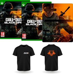 Hra na konzoli call of duty: black ops 6 - double steel pack - 2x xbox + steelbook