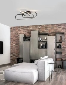 Stropní svítidlo LED se stmíváním Arte černé