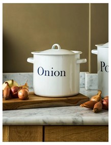 Smaltovaná dóza na cibuli Onion White Garden Trading