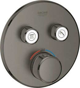 Grohe Smart Control termostat s termostatickou baterií brushed hard graphite 29119al0 G29119AL0